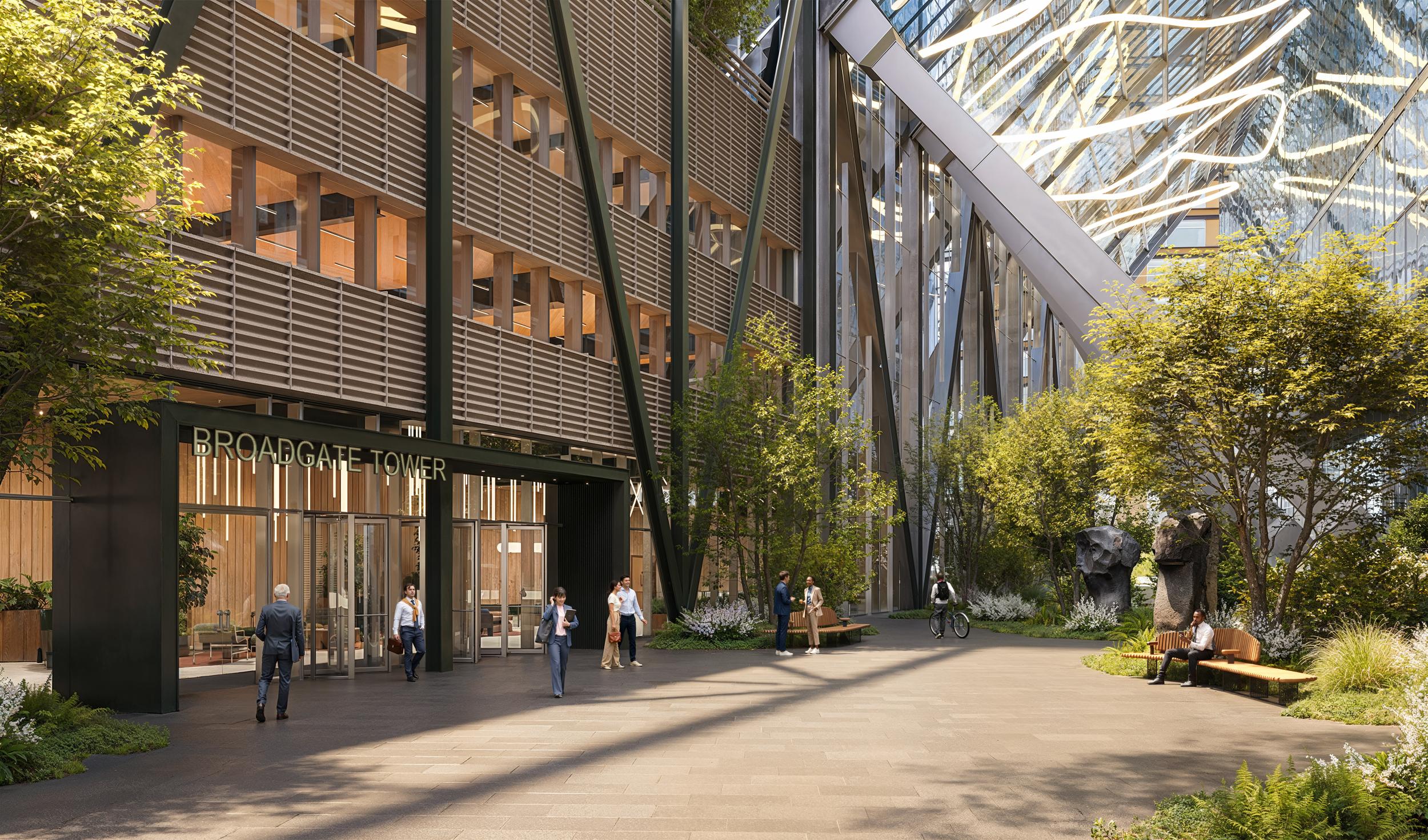 The Broadgate Tower Flexible Workspace for Rent In London