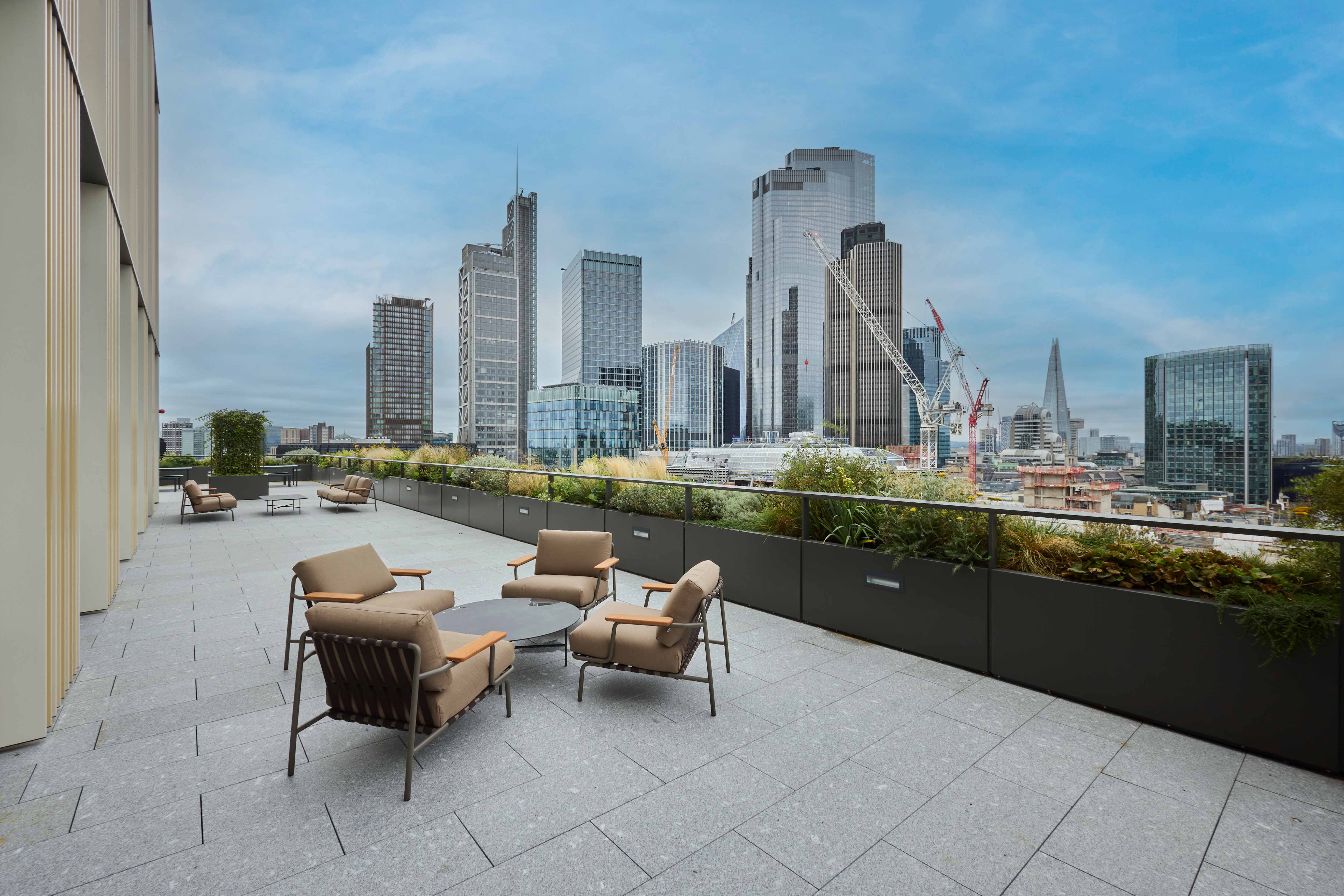 1 Broadgate | Landmark Office Space with Terraces in London