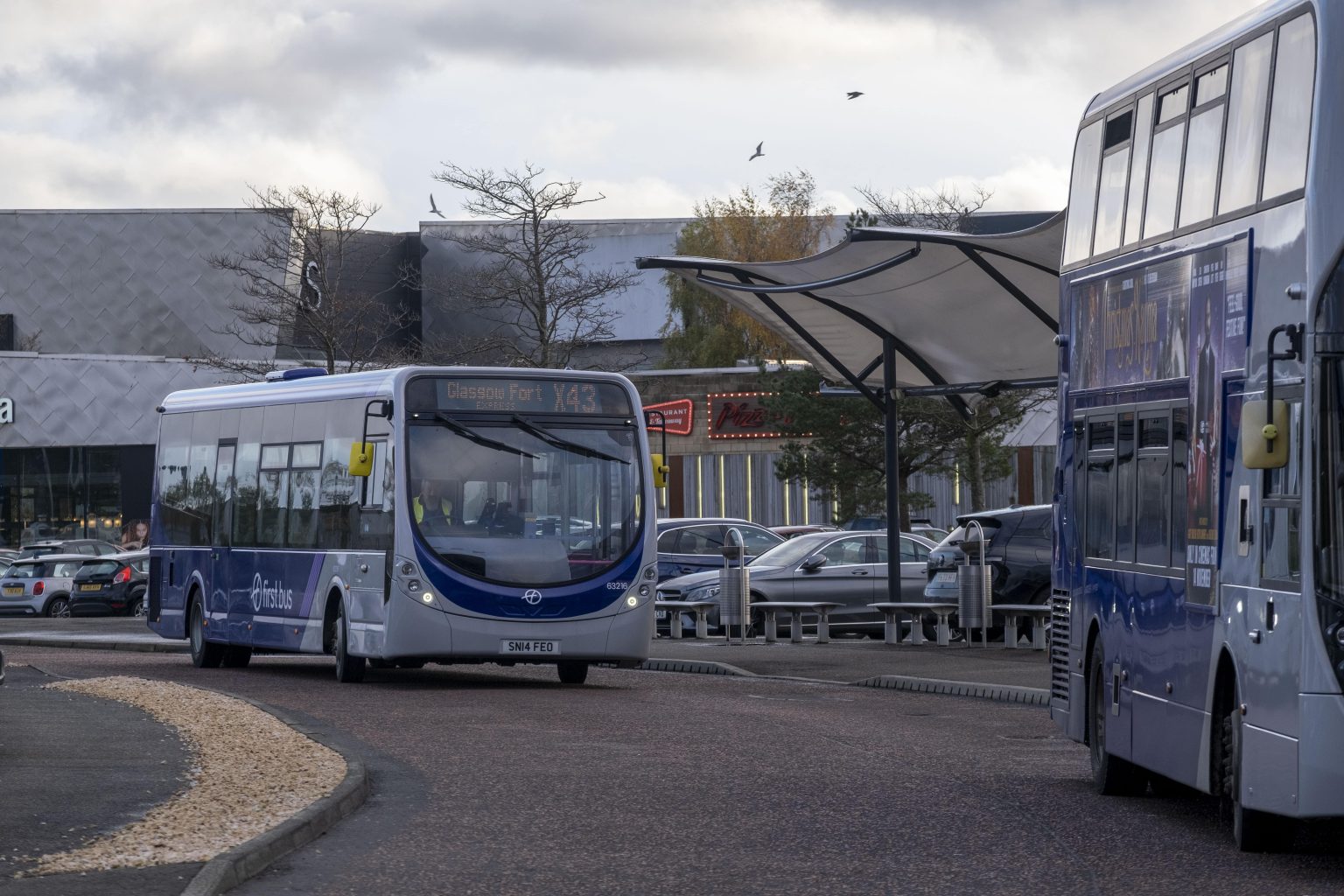 New X43 Express Bus Service Launches at Glasgow Fort - Glasgow Fort