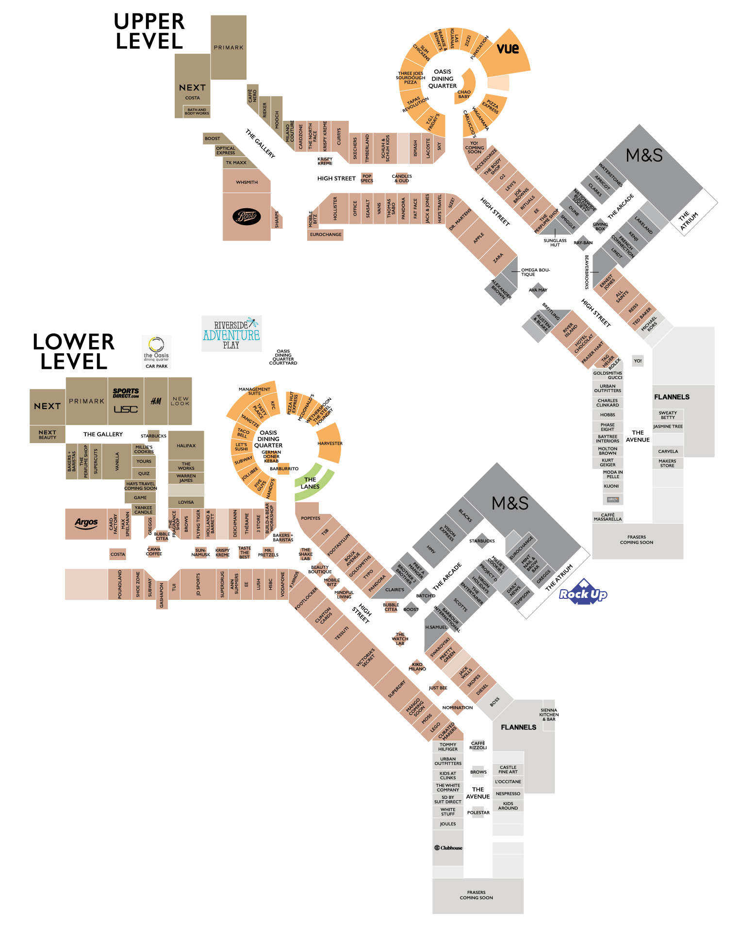 Mall Guide | Meadowhall Ð Leading Shopping Venue in Sheffield