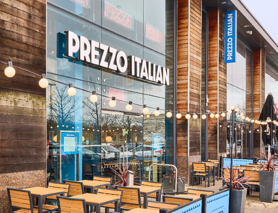 Prezzo Fareham | Italian Restaurants in Fareham Whiteley